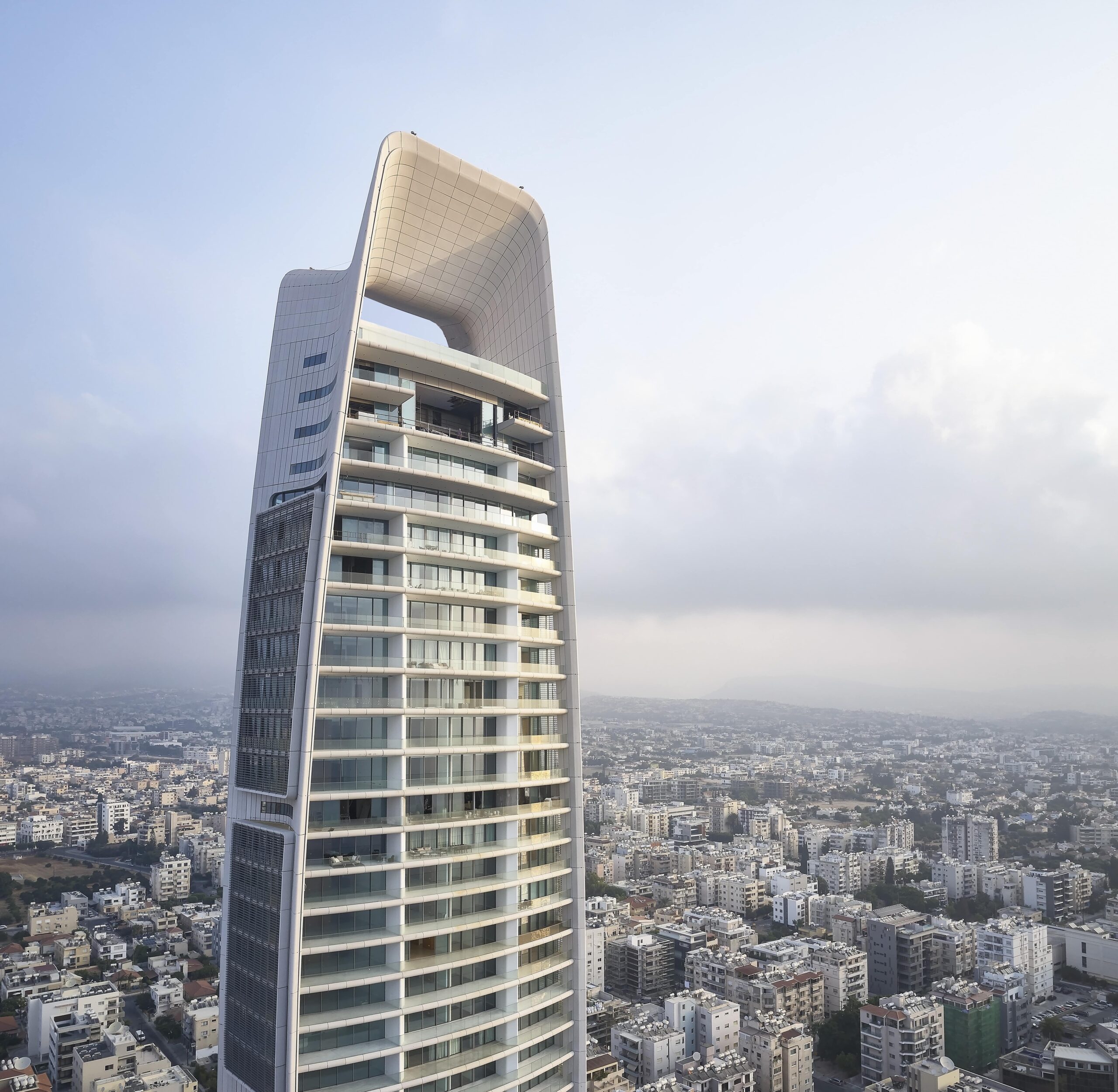 ONE: The construction works for the tallest residential seafront tower in Europe are progressing ...